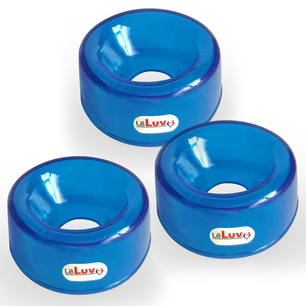 Set of 3 Translucent TPR Sleeves for EasyOp 2" Cylinders - Choose Open